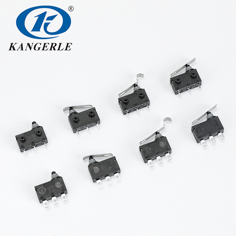 IP67 Miniature Waterproof Car Micro Switch with 3 Terminal 0.1A 12V DC ...