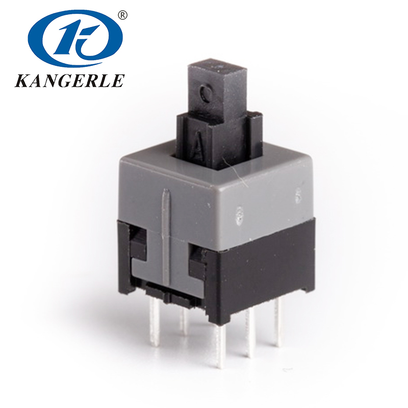 8.5×8.5×8.5 latching push button switch - KANGERLE ELECTRONICS