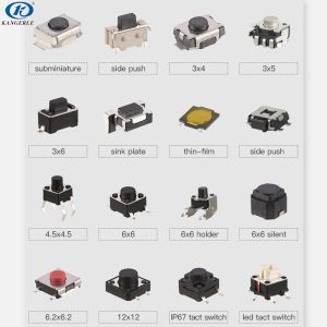Basic understanding of tact switch types - KANGERLE ELECTRONICS